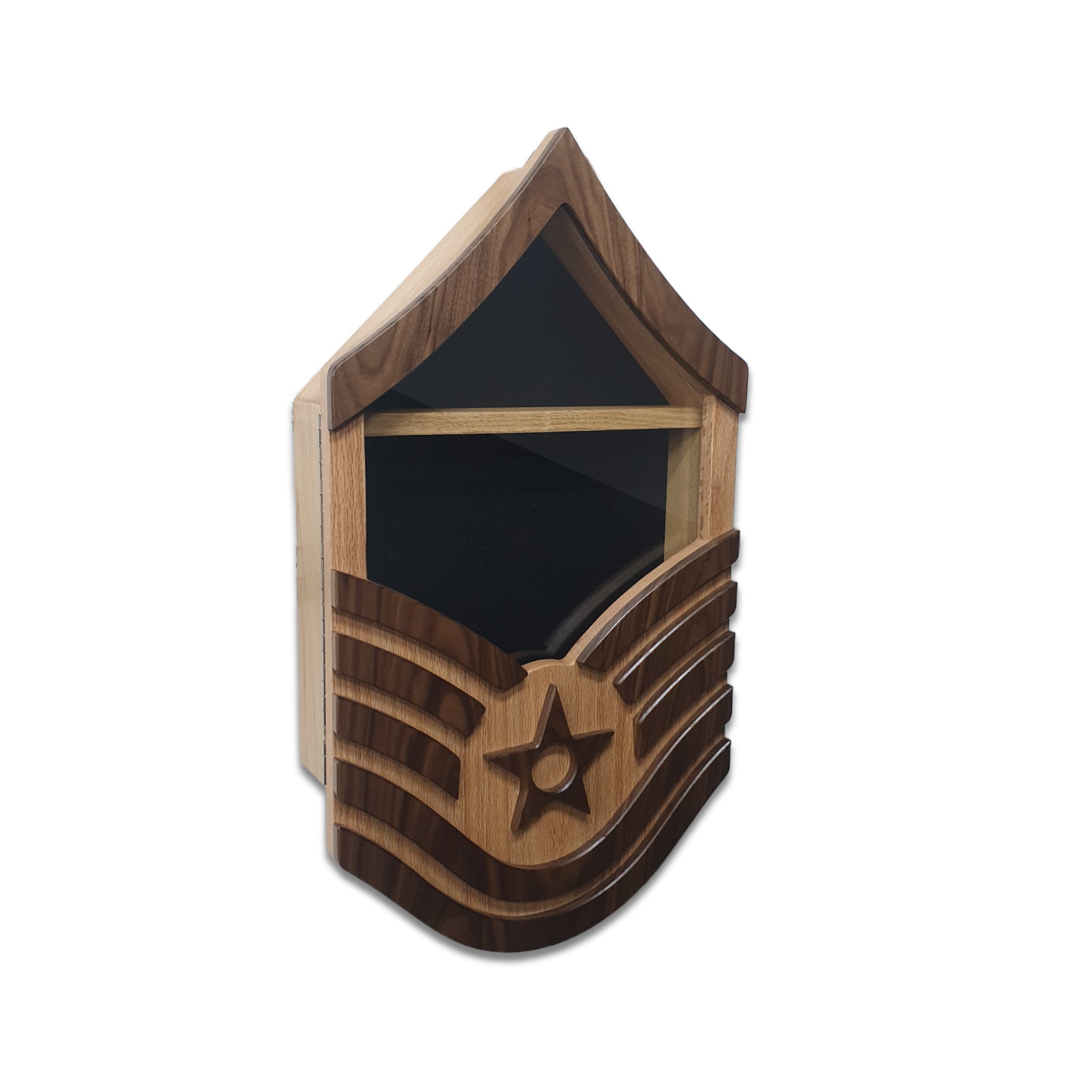 USAF MSgt Shadow Box - American Made - Veteran Built™ - Legacies of ...