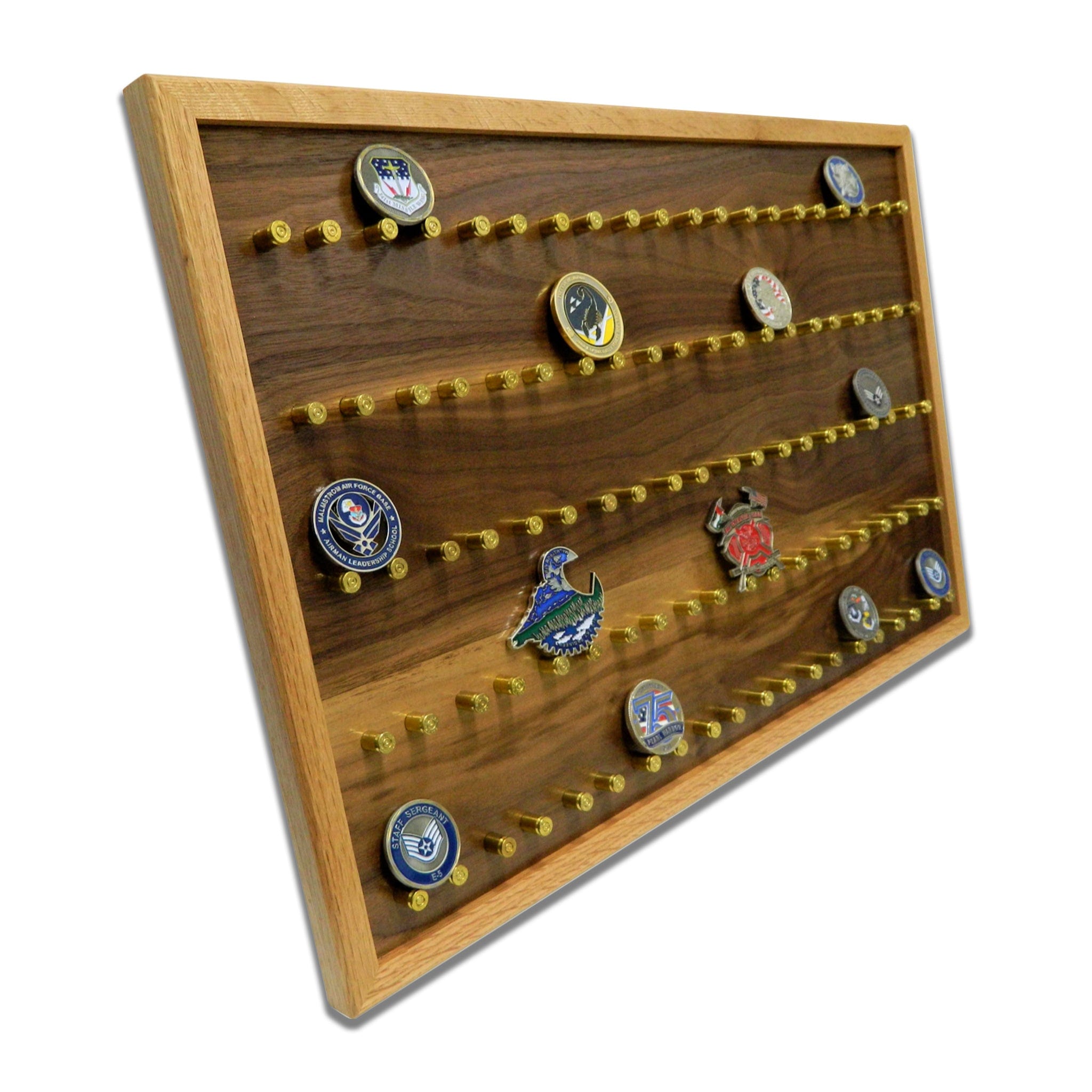 The ORIGINAL Brass Casing Challenge Coin Display - Large - Legacies of ...