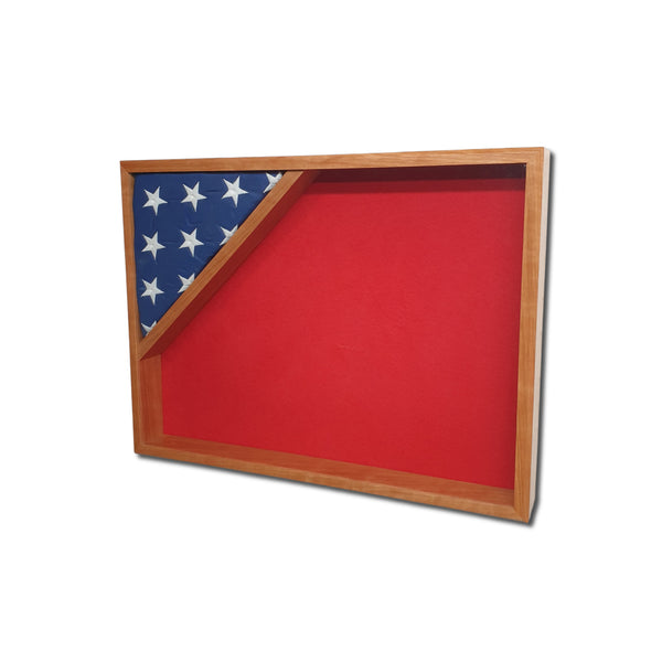 Cherry 18"x24" Horizontal Shadow Box - American Made-Veteran Built ...