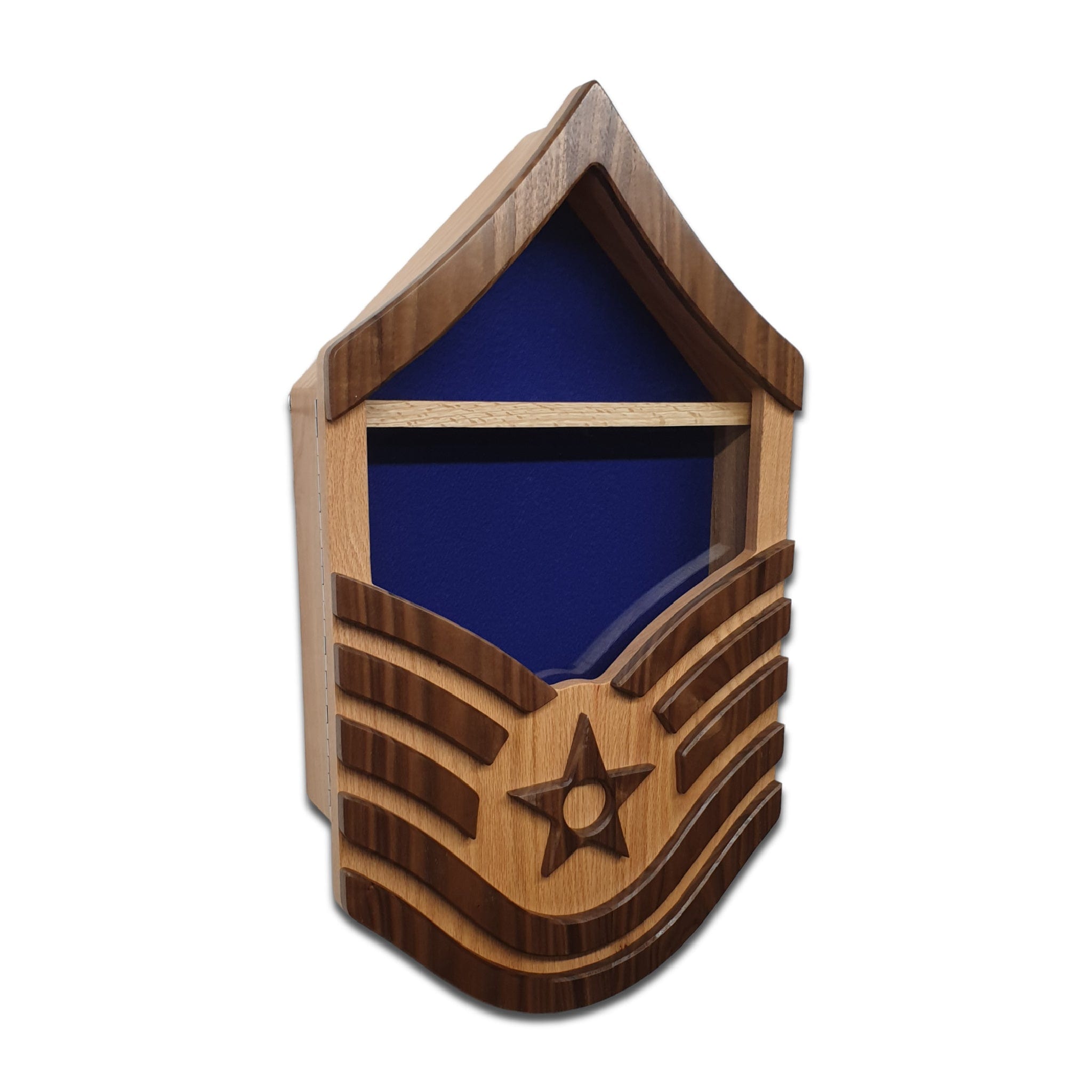 USAF MSgt Shadow Box - American Made - Veteran Built™ - Legacies of ...